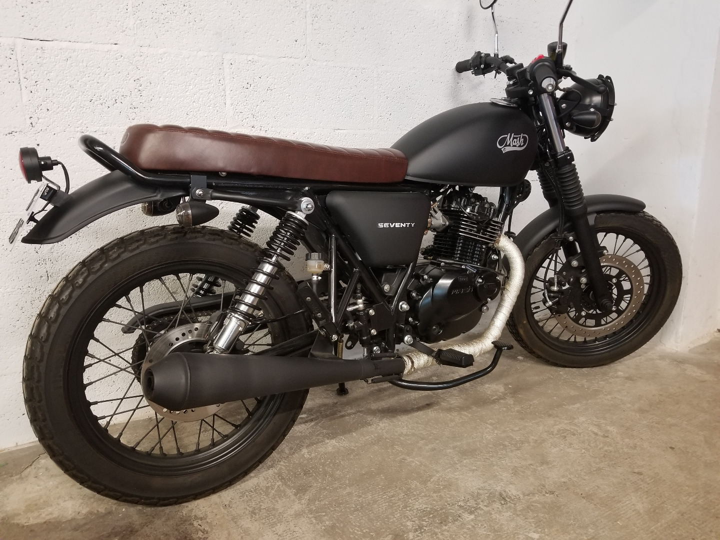 Moto depot : Motos d’occasion collection mash, SEVENTY 125 MASH BLACK